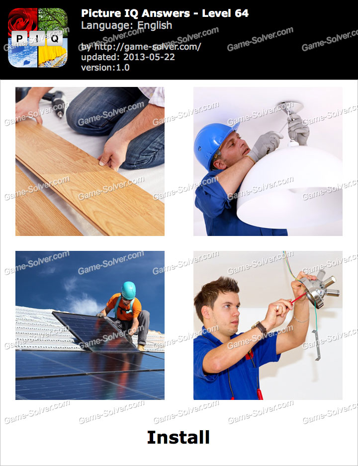 Picture IQ Level 64 • Game Solver