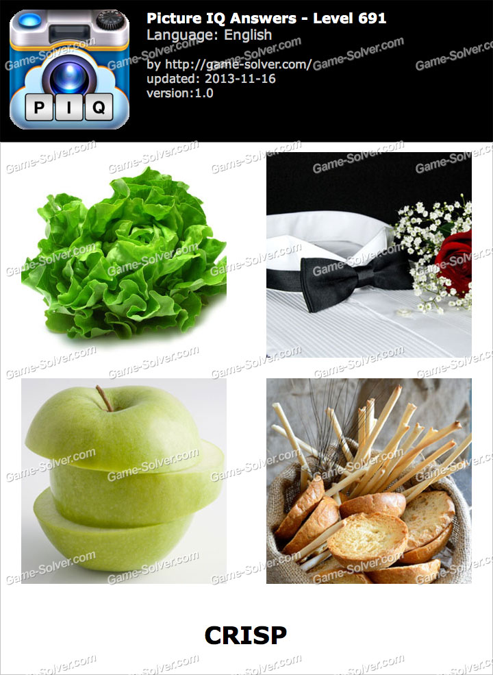 Picture IQ Level 691 • Game Solver