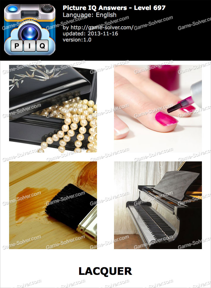 Picture IQ Level 697 • Game Solver