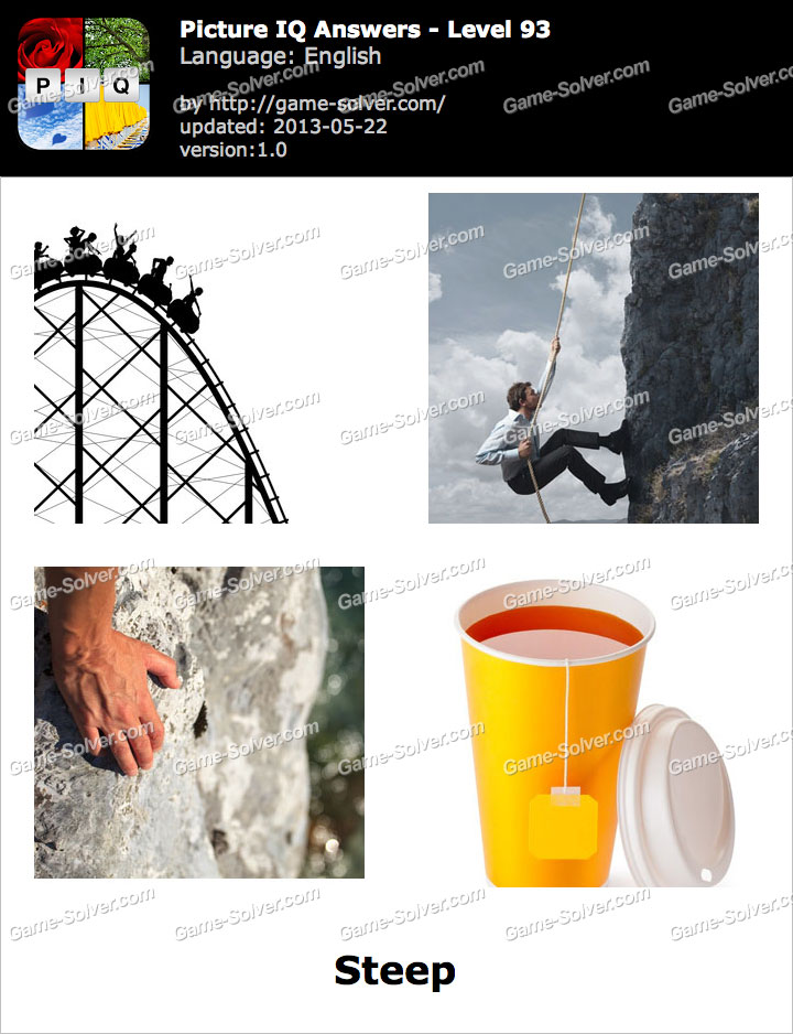 Picture IQ Level 93 • Game Solver