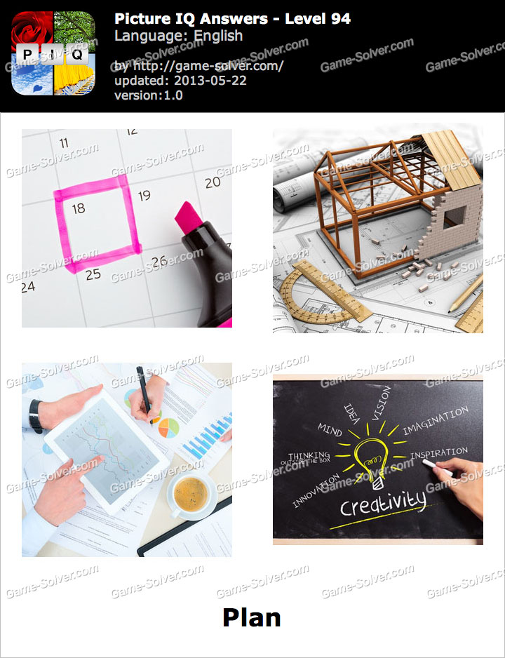 Picture IQ Level 94 • Game Solver