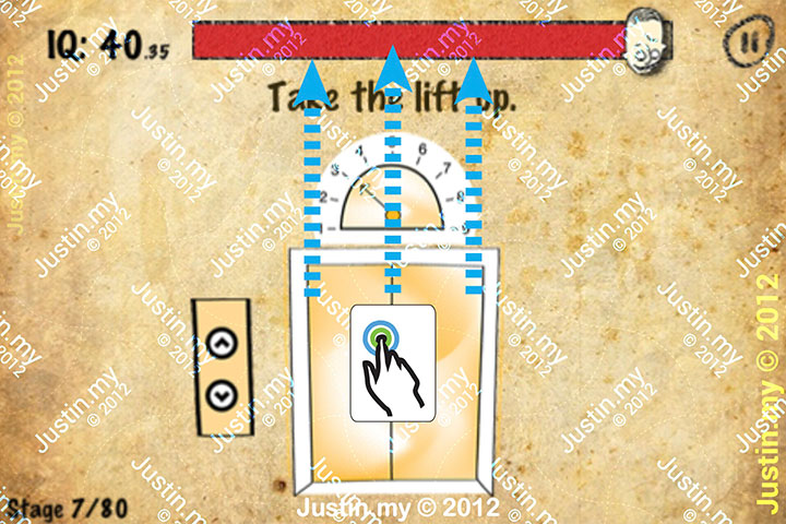 Stupidness 2 Stage 7 Take the lift up. • Game Solver