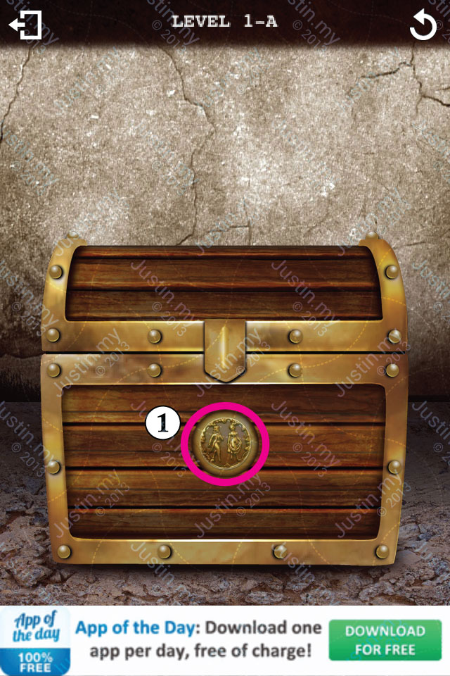 Treasure Box Level 1-A • Game Solver
