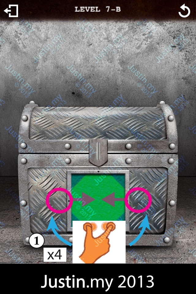 Treasure Box Level 7-B • Game Solver