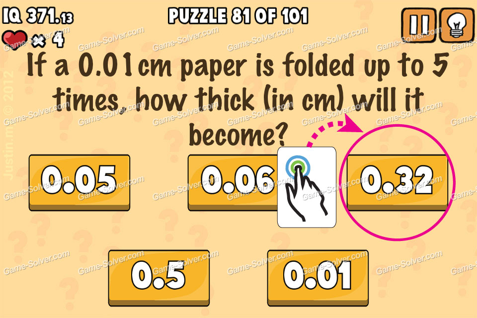 Whats My IQ Level 81 • Game Solver