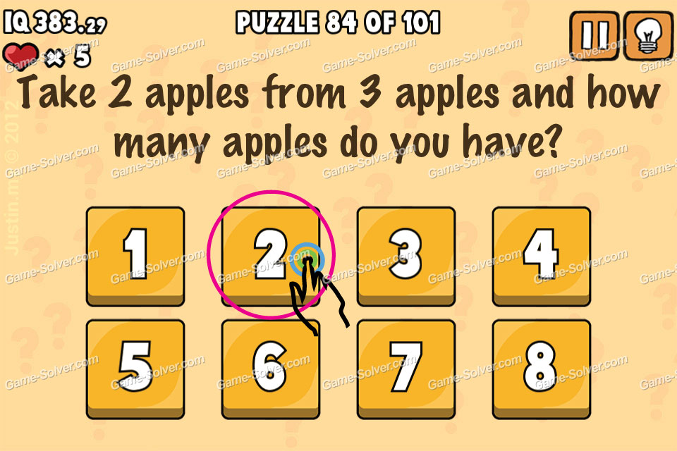 Whats My IQ Level 84 • Game Solver