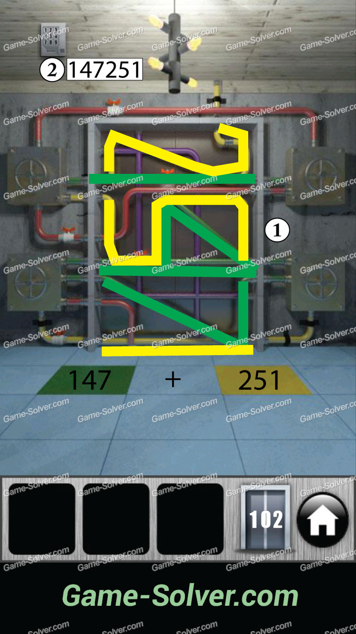 100 Doors 2013 Level 102 • Game Solver