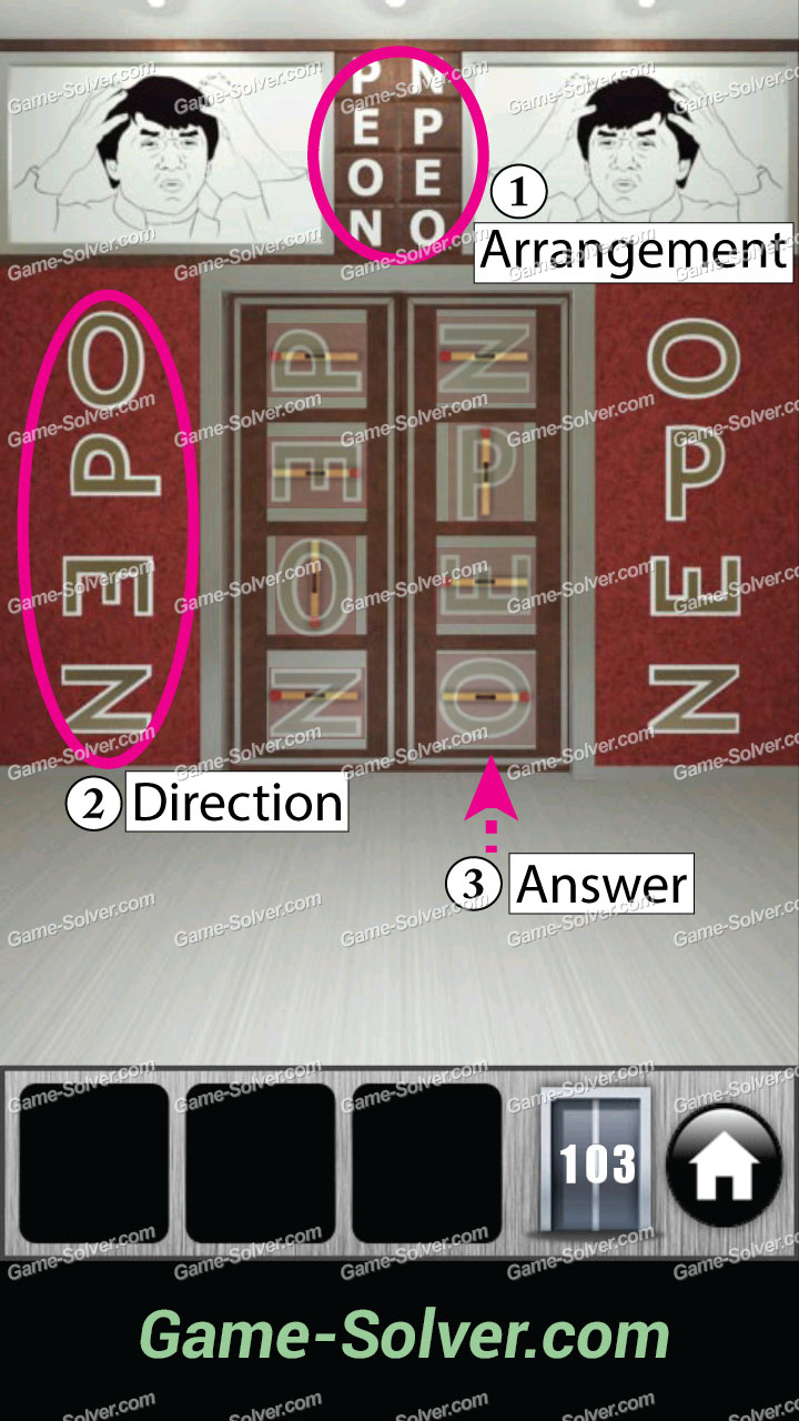 100 Doors 2013 Level 103 • Game Solver
