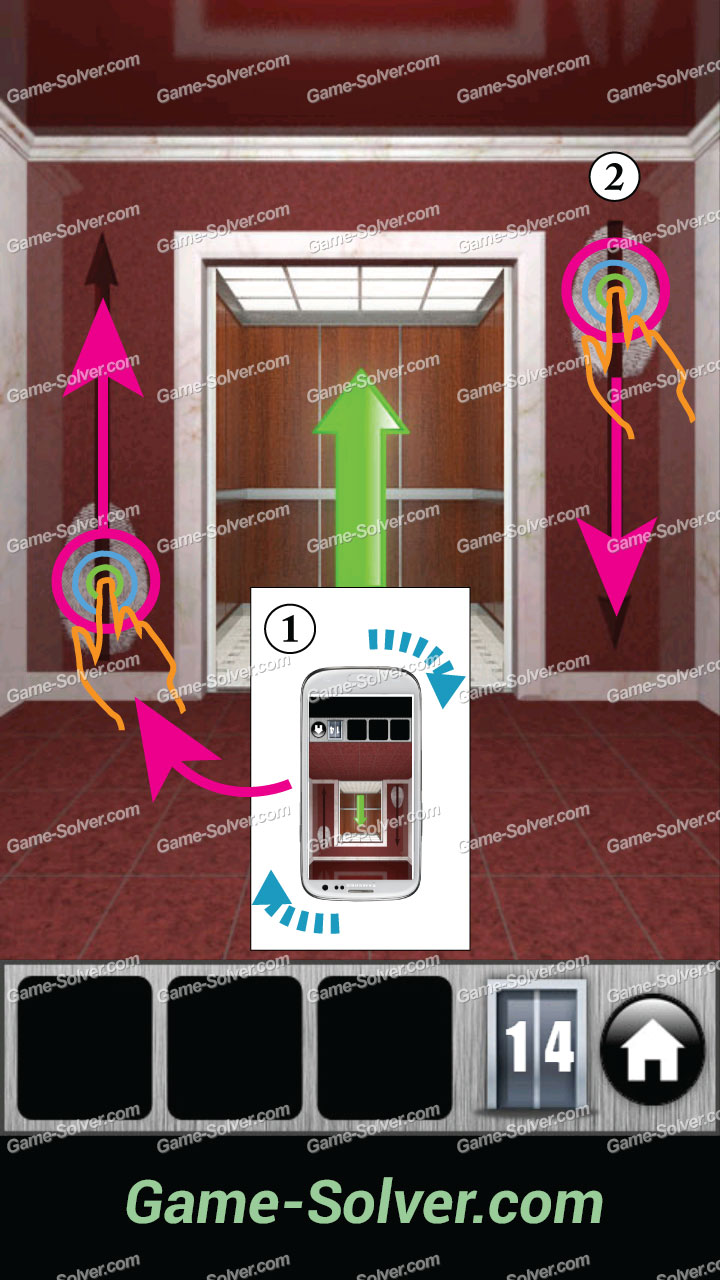 100 Doors 2013 Level 14 • Game Solver