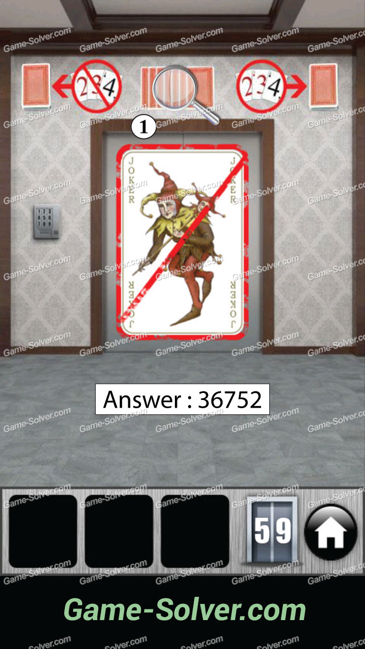 100 Doors 2013 Level 59 • Game Solver