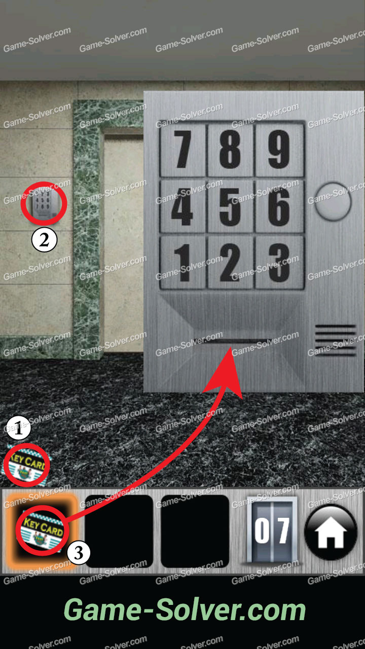 100 Doors 2013 Level 7 • Game Solver
