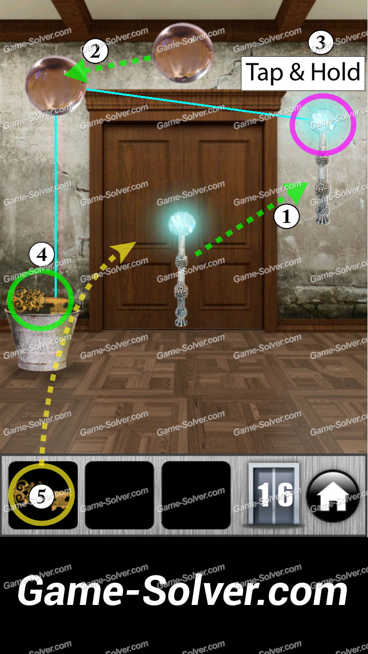 100 Doors Runaway Level 16 • Game Solver