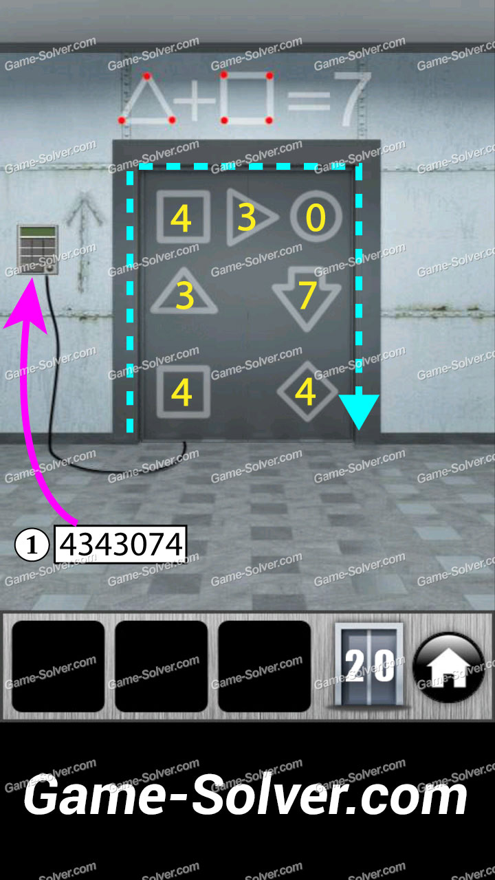100 Doors Runaway Level 20 • Game Solver