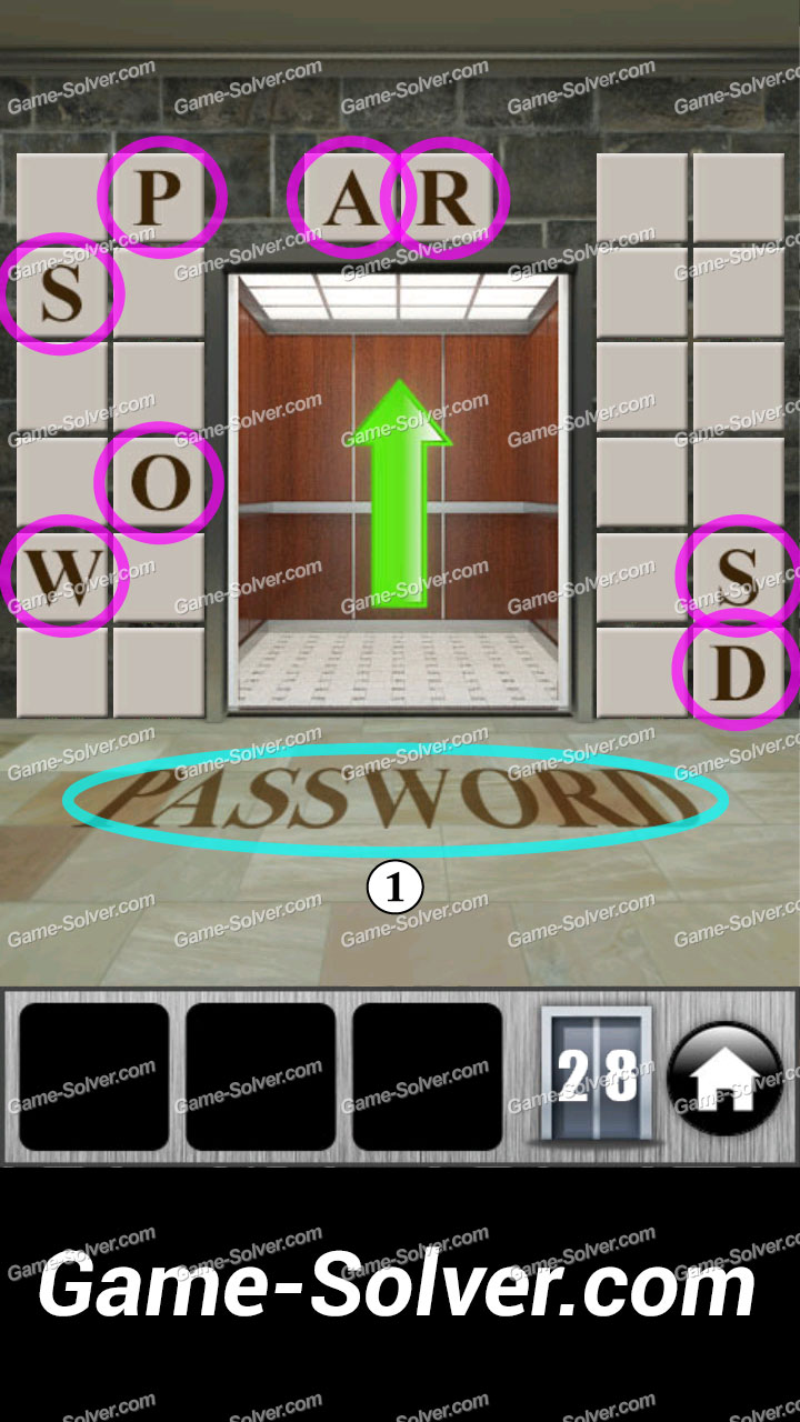 100 Doors Runaway Level 28 • Game Solver