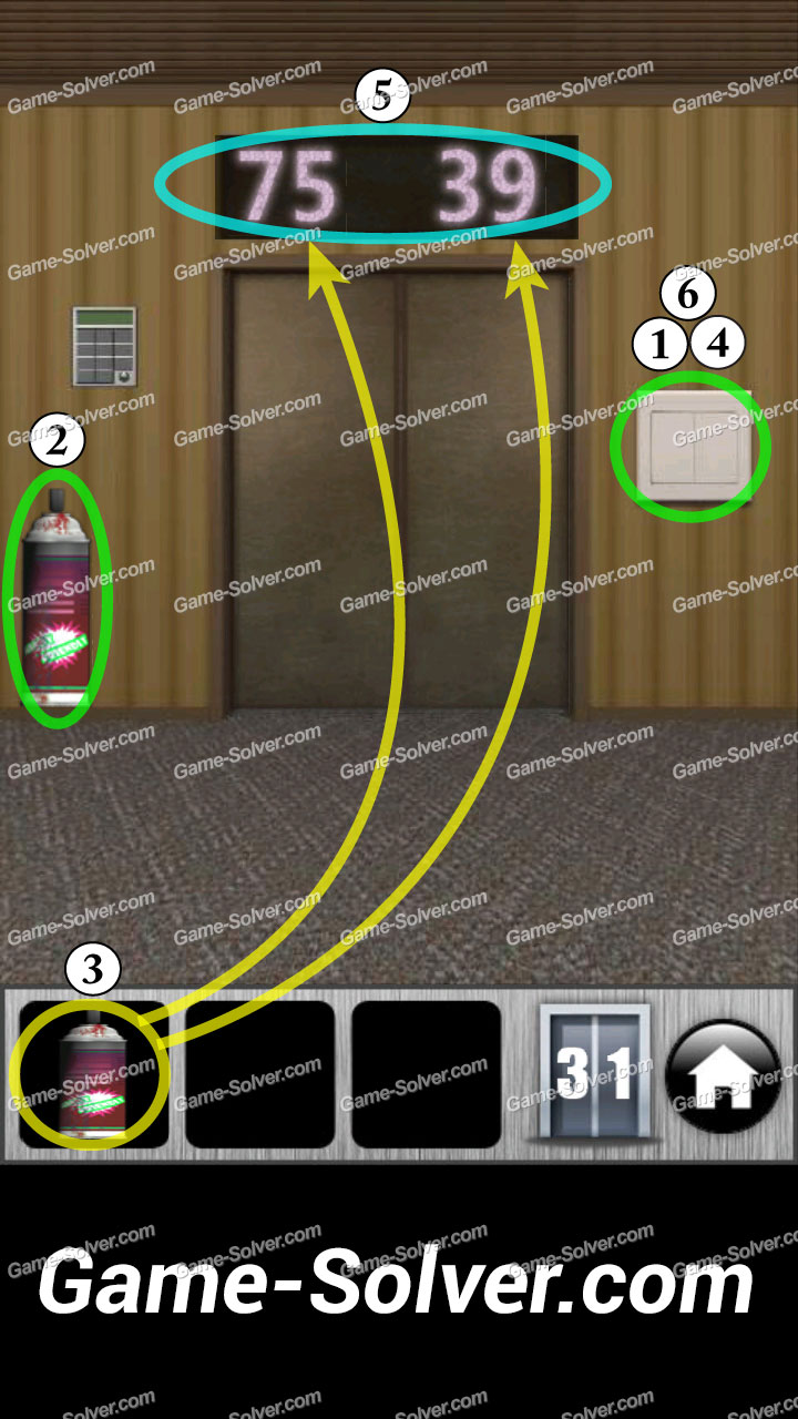 100 Doors Runaway Level 31 • Game Solver