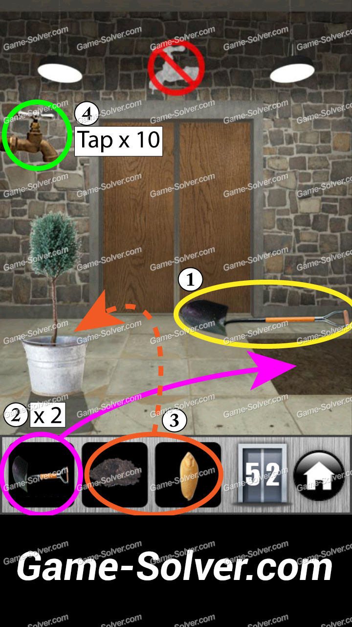100 Doors Runaway Level 52 • Game Solver