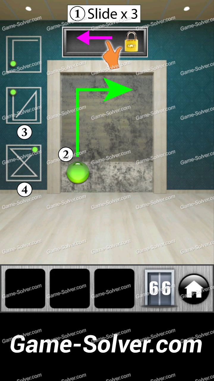 100 Doors Runaway Level 66 • Game Solver