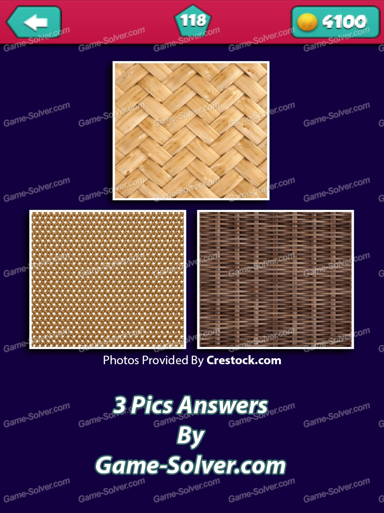 3 Pics Level 118 • Game Solver
