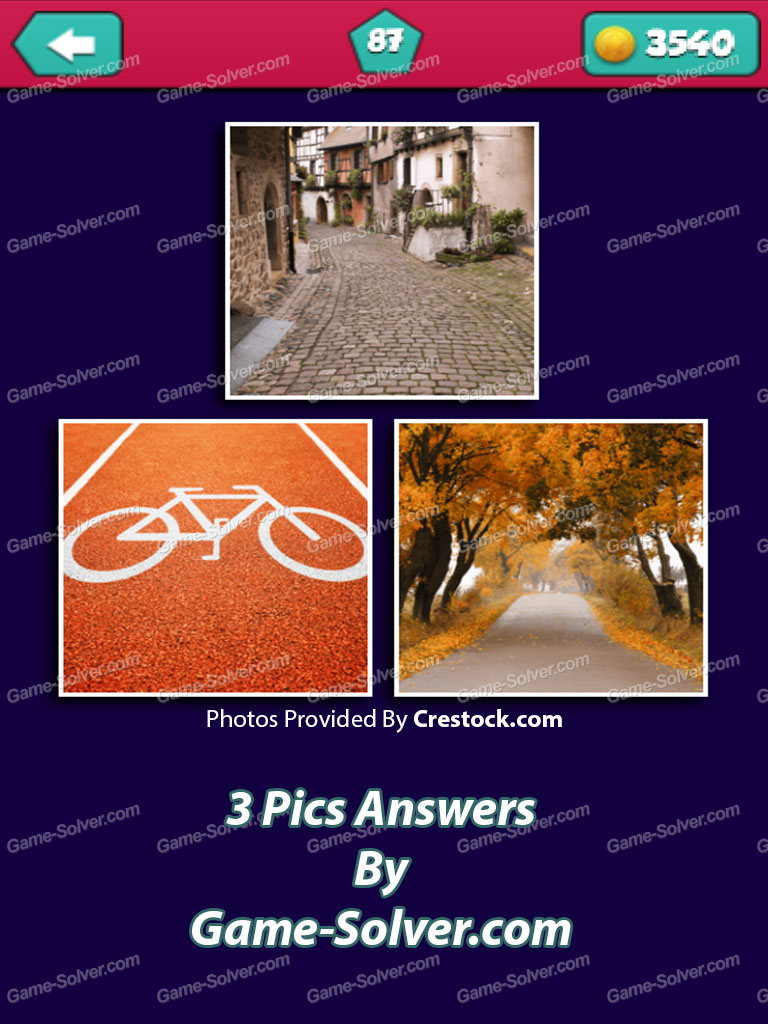 3 Pics Level 87 • Game Solver