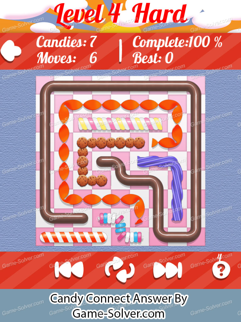 Candy Connect 9x9 Hard Level 4 • Game Solver