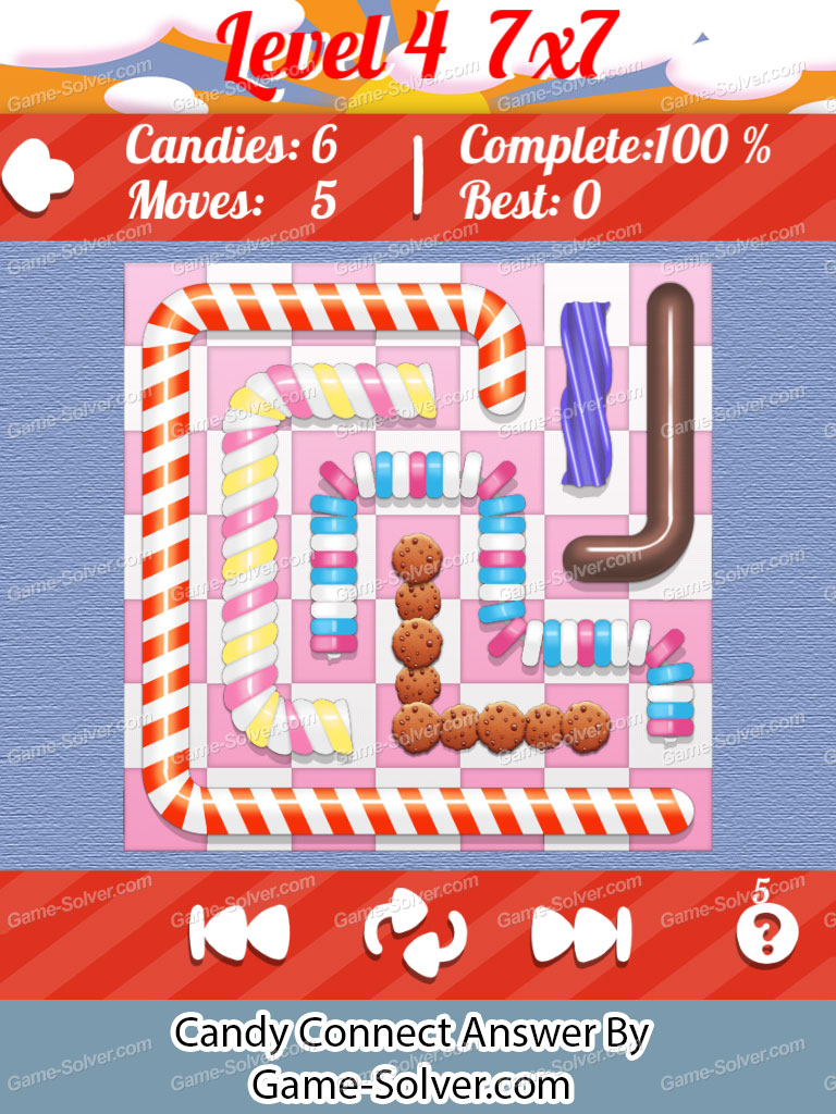 Candy Connect Bonus Pack 7x7 Level 4 • Game Solver