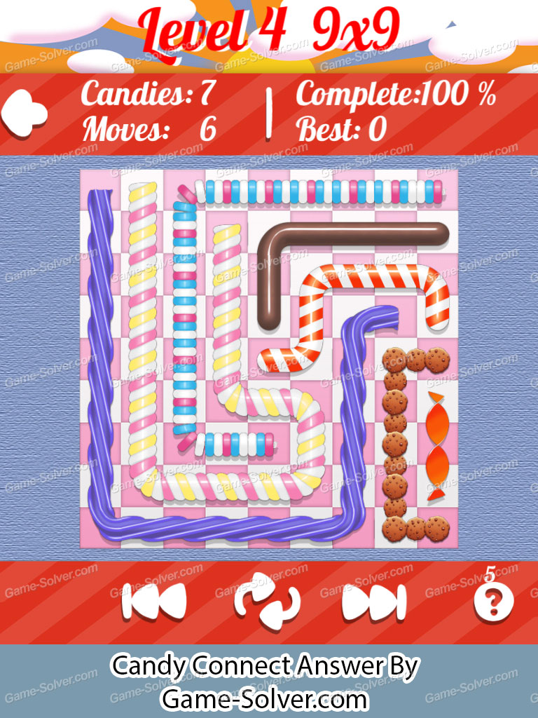 Candy Connect Regular Pack 9x9 Level 4 • Game Solver