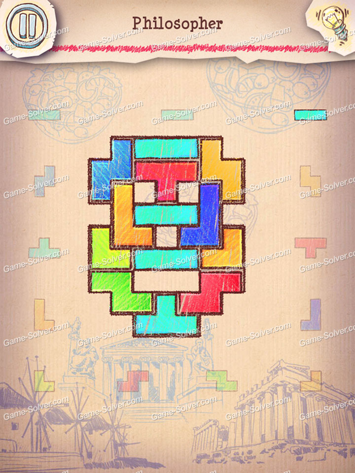 Doodle Fit 2 Philosopher Solution • Game Solver