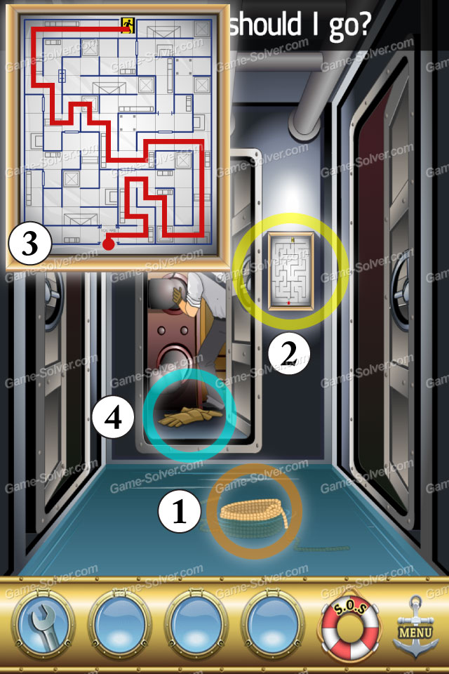 Escape The Titanic Level 8 • Game Solver