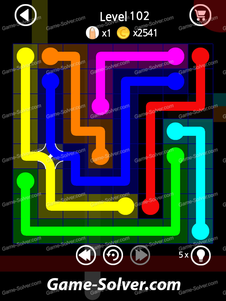 Flow Line Bend Jamong Pack Level 102 • Game Solver