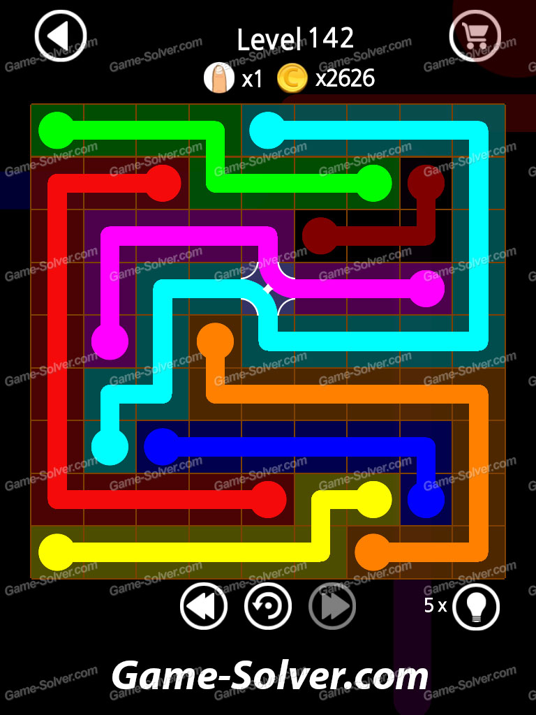 Flow Line Bend Jamong Pack Level 142 • Game Solver