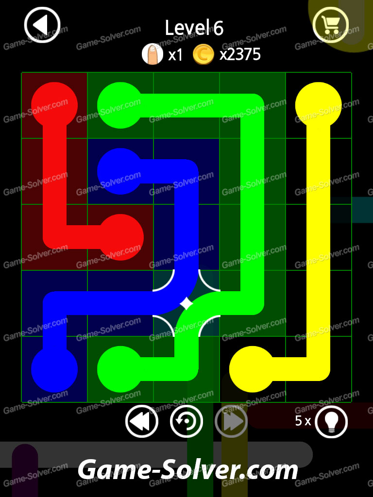 Flow Line Bend Jamong Pack Level 6 • Game Solver