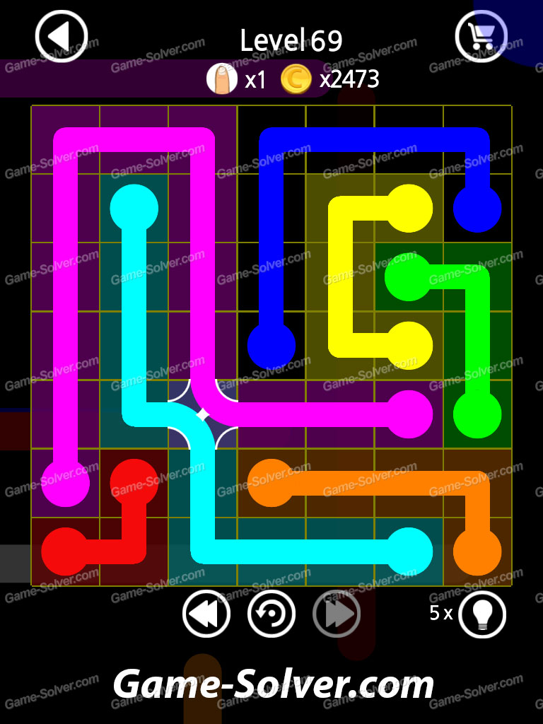 Flow Line Bend Jamong Pack Level 69 • Game Solver