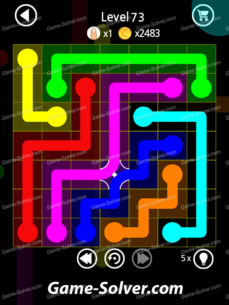 Flow Line Bend Jamong Pack Level 73 • Game Solver