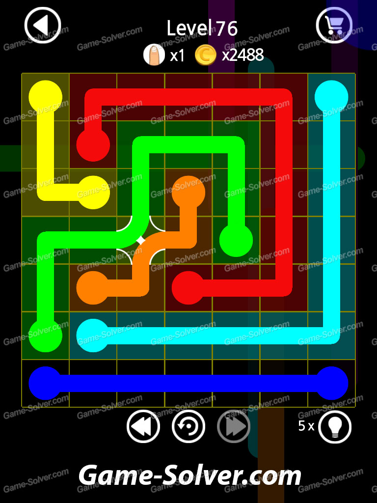 Flow Line Bend Jamong Pack Level 76 • Game Solver