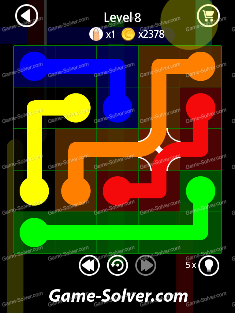Flow Line Bend Jamong Pack Level 8 • Game Solver