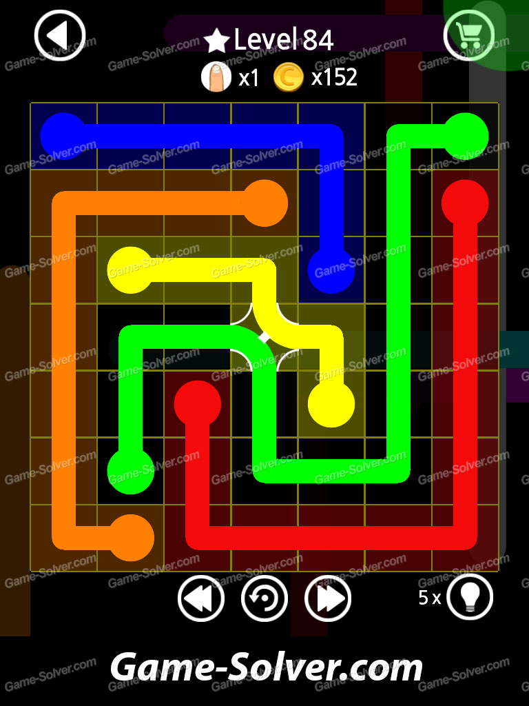 Flow Line Bend Mango Pack Level 84 • Game Solver