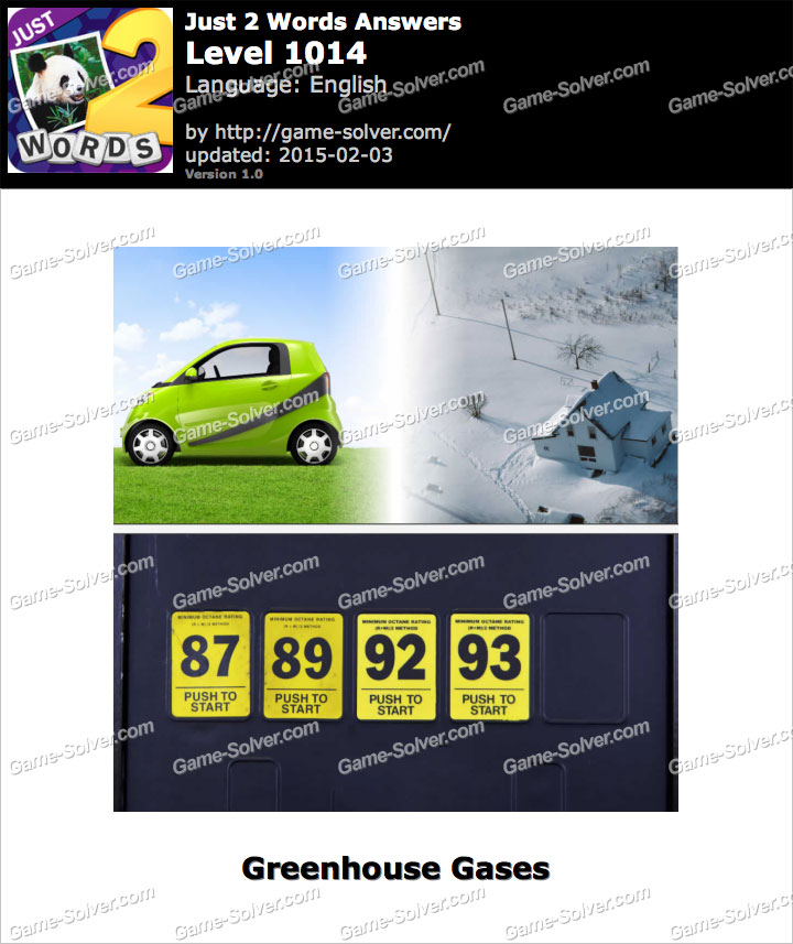 Just 2 Words Level 1014 • Game Solver