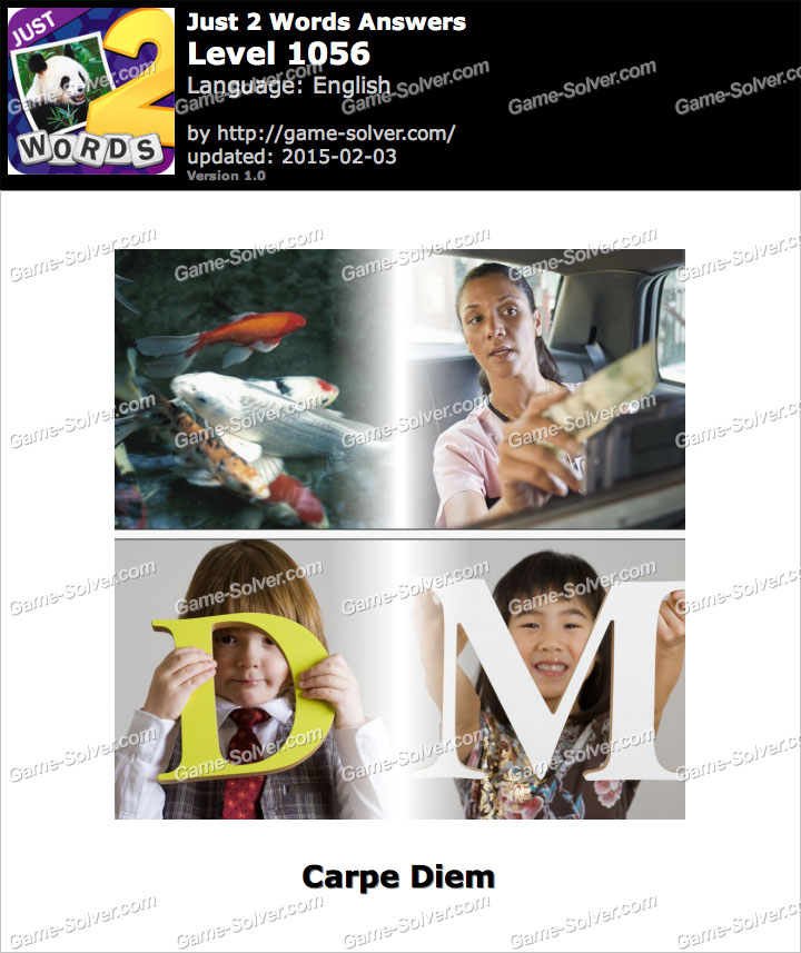 Just 2 Words Level 1056 • Game Solver