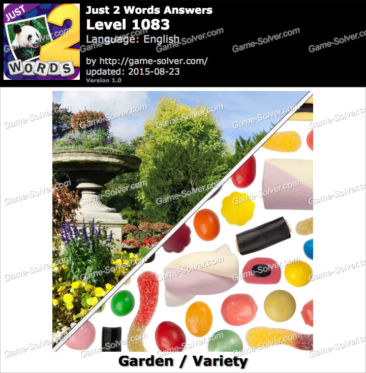 Just 2 Words Level 1083 • Game Solver