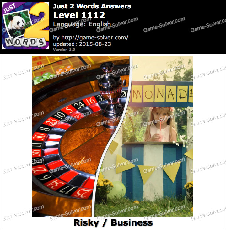 Just 2 Words Level 1112 • Game Solver