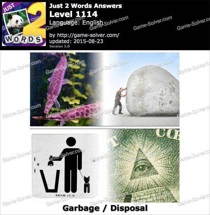 Just 2 Words Level 1114 • Game Solver