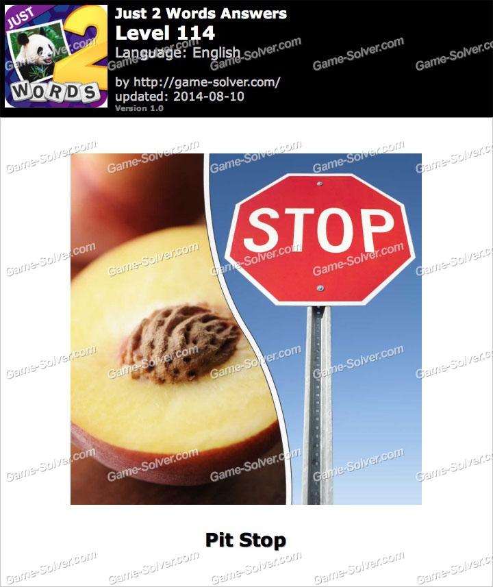 Just 2 Words Level 114 • Game Solver