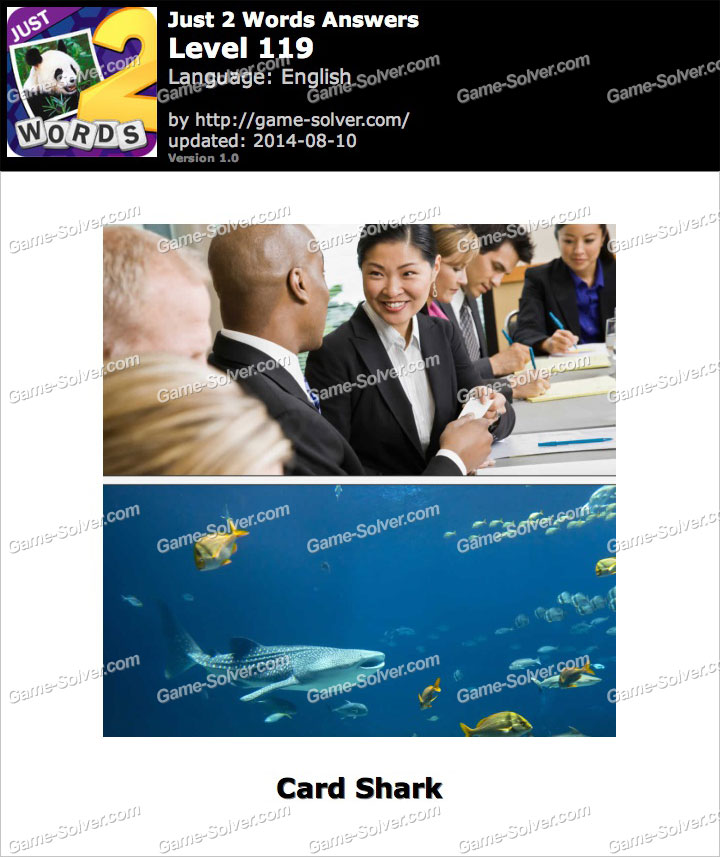 Just 2 Words Level 119 • Game Solver