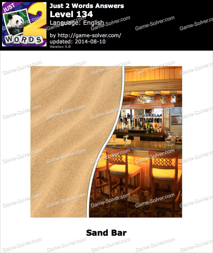 Just 2 Words Level 134 • Game Solver