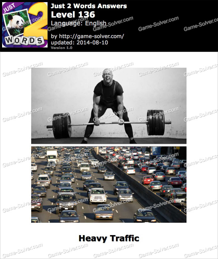 Just 2 Words Level 136 • Game Solver