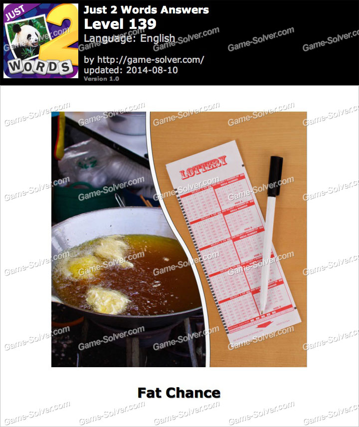 Just 2 Words Level 139 • Game Solver