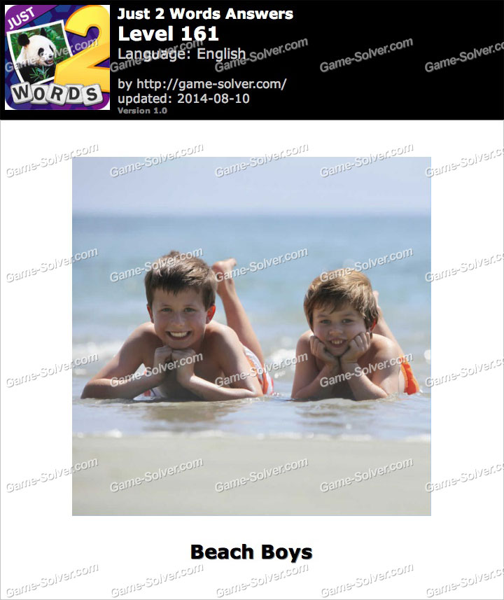 Just 2 Words Level 161 • Game Solver