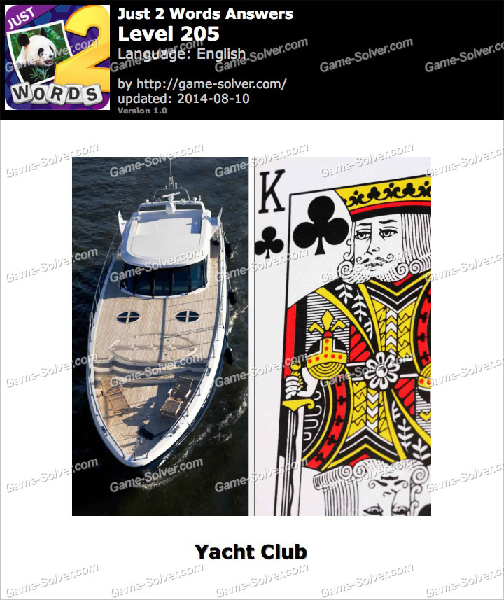 Just 2 Words Level 205 • Game Solver