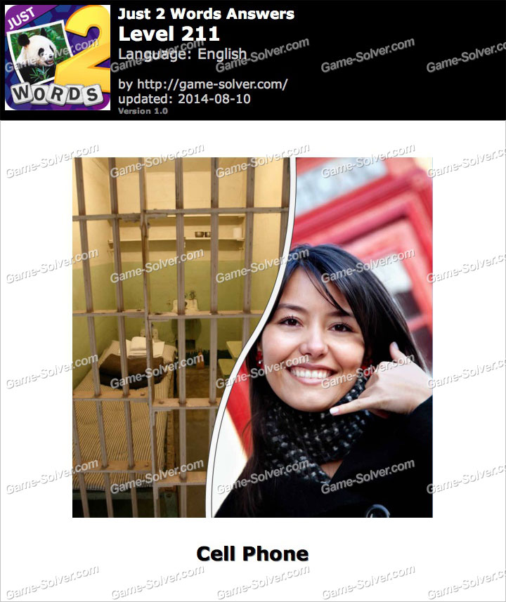 Just 2 Words Level 211 • Game Solver