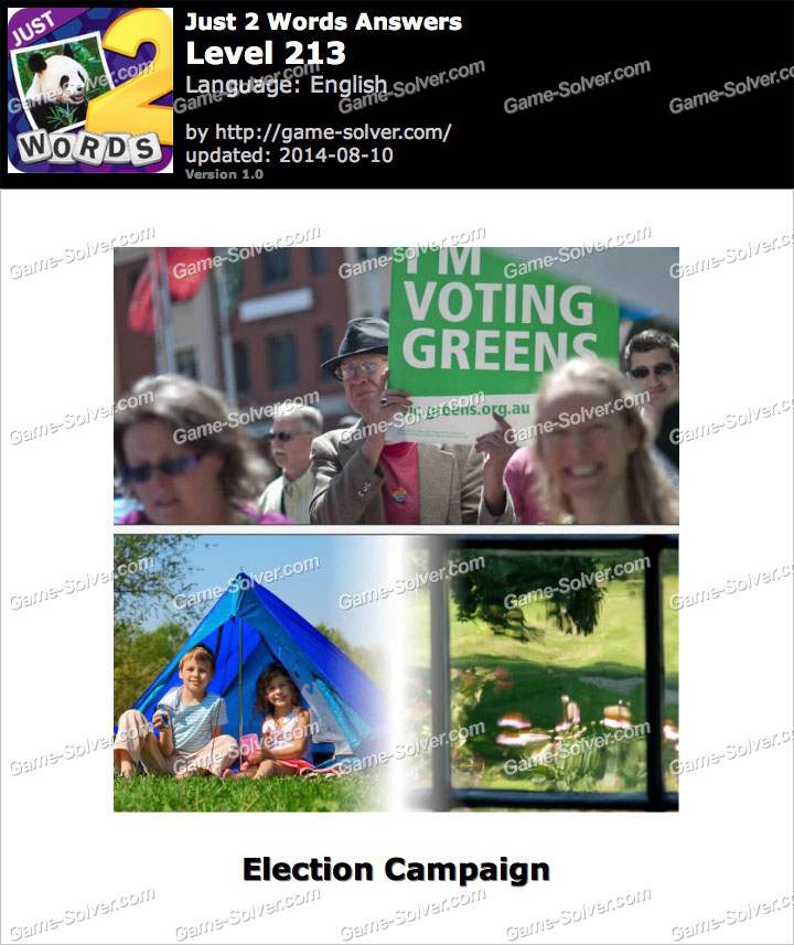 Just 2 Words Level 213 • Game Solver